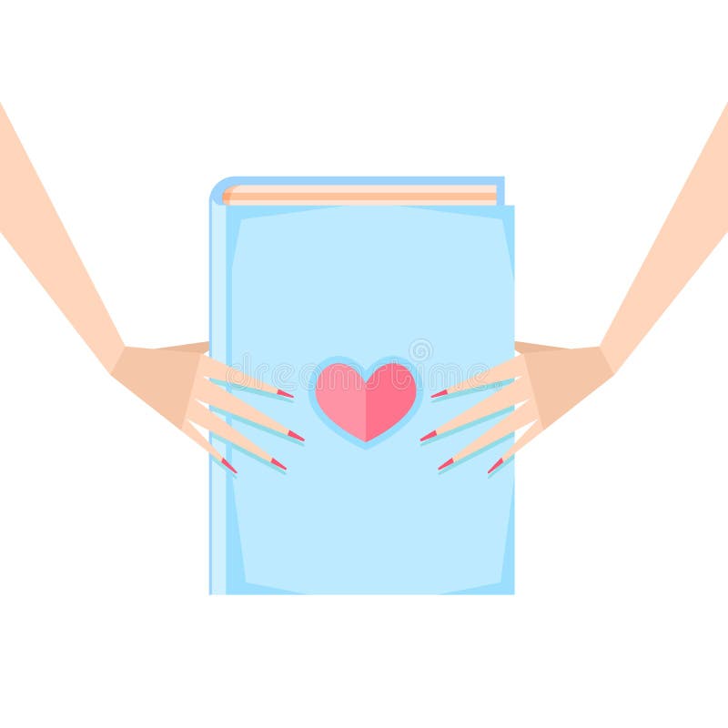 Book in hands stock vector. Illustration of search, loupe - 62242260