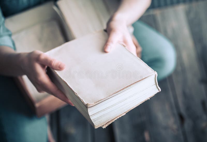 Book in hand stock image. Image of executive, closeup - 115673753
