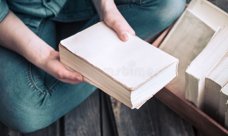 Book in hand stock image. Image of executive, closeup - 115673753