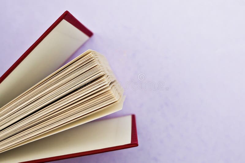 Book stock photo. Image of purple, leaves, standing, pages - 34446582