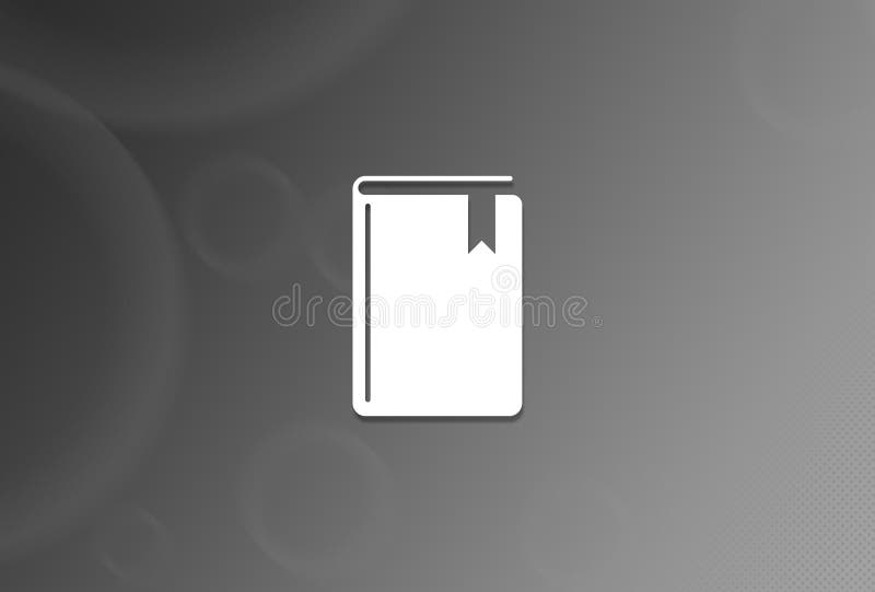 Book icon stock illustration. Illustration of book, shiny - 262112633