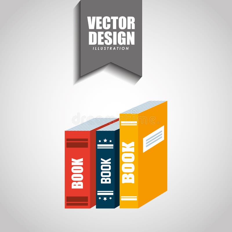 Book icon design stock illustration. Illustration of science - 66998945