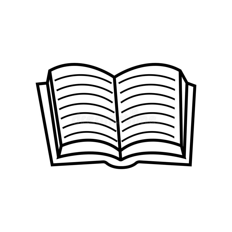 Book icon illustration stock vector. Illustration of diary - 327573080