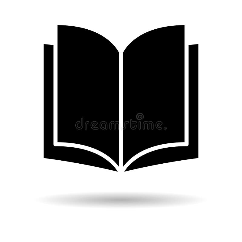 Book Icon, Do Open Education Textbook, Library Vector Illustration ...