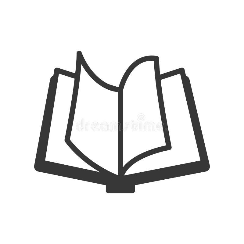 Book Icon. Reading and Learning Design. Vector Graphic Stock ...
