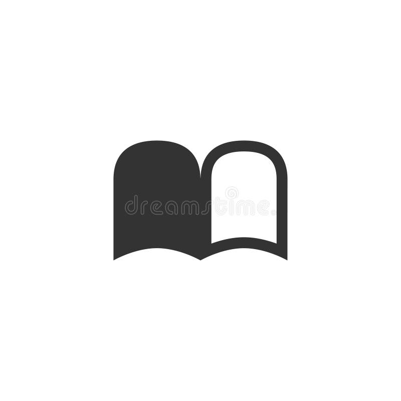 Book Icon in Simple Design. Vector Illustartion Stock Vector ...