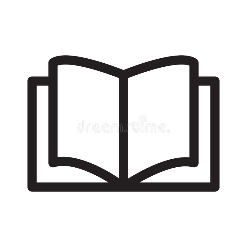 Book Icon, Study or Reading Book Icon, Education Related Sign, Learning ...