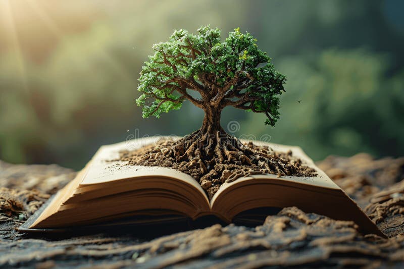 Explore Knowledge in Open Book Icon Stock Illustration - Illustration ...