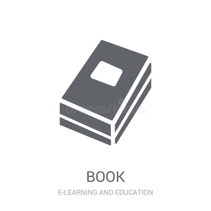 Book Icon. Trendy Book Logo Concept on White Background from E-learning ...