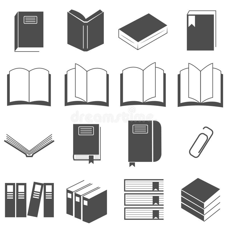 Books Gray Icon Stock Illustrations – 540 Books Gray Icon Stock ...