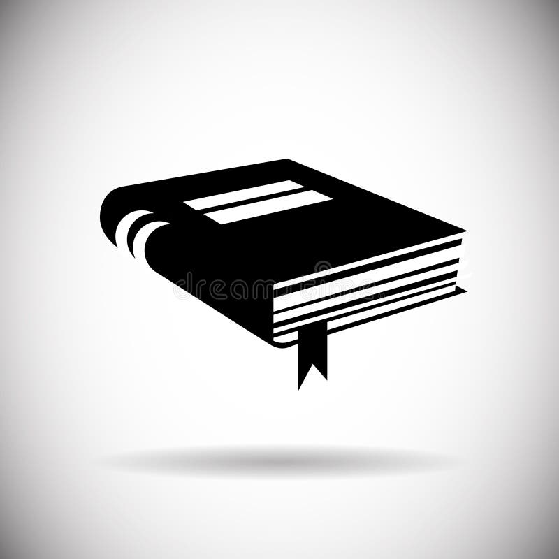 Book Icon Web Application Button Stock Vector - Illustration of graphic ...