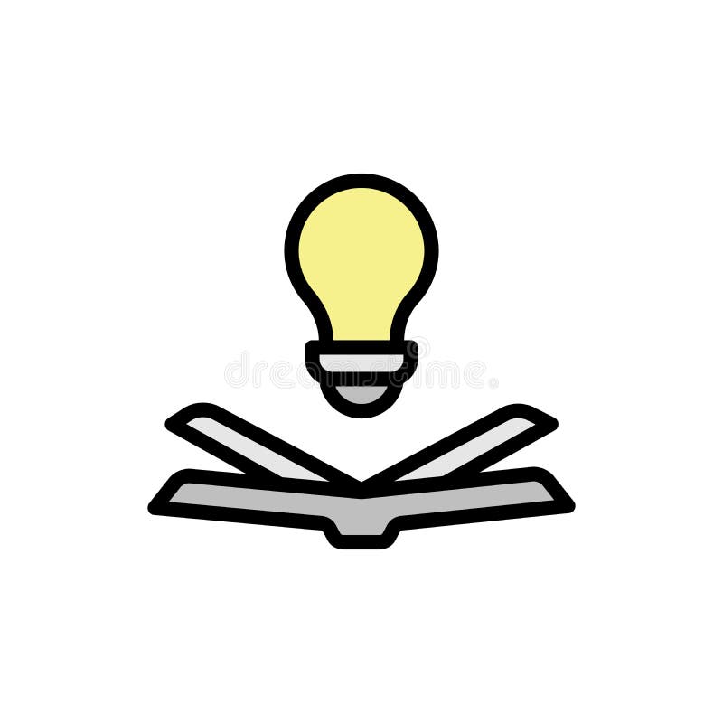 Knowledge, Bulb, Question Icon. Simple Color with Outline Vector ...