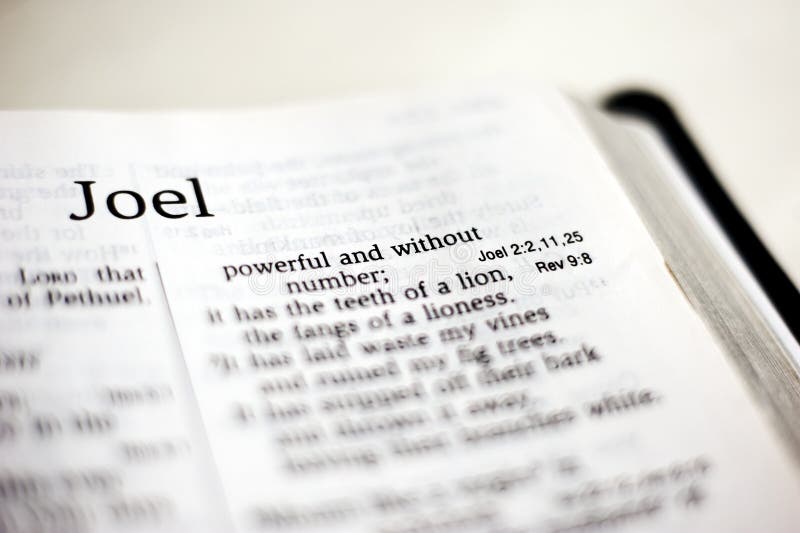 Book of Joel stock photo. Image of historical, christianity - 38719794