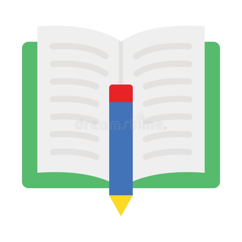 Book, Journal Vector Icon Which Can Easily Modify Stock Vector ...