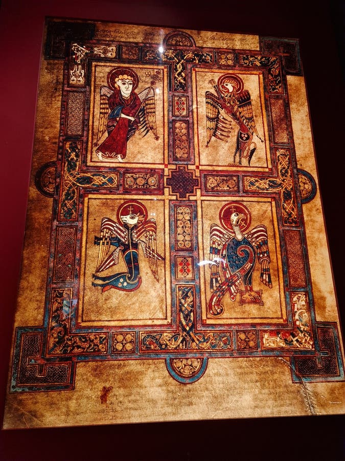Book of Kells Museum at Trinity Museum, Dublin Ireland Editorial Photo ...