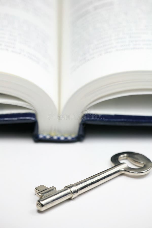 Book and Key stock photo. Image of isolated, originality - 5617536