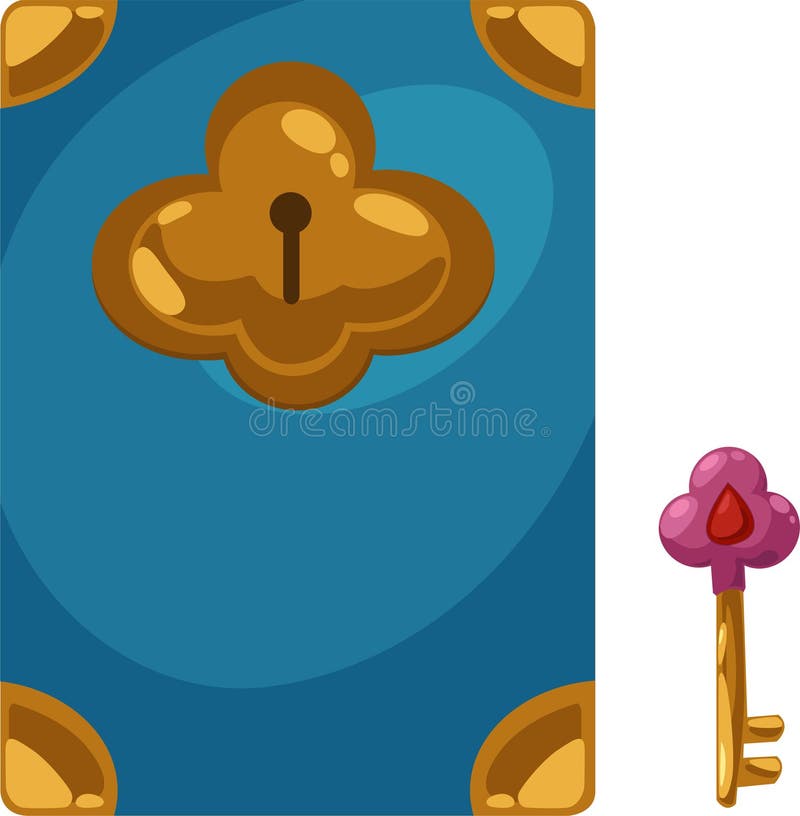 Book and key vector stock vector. Illustration of steel - 22895403