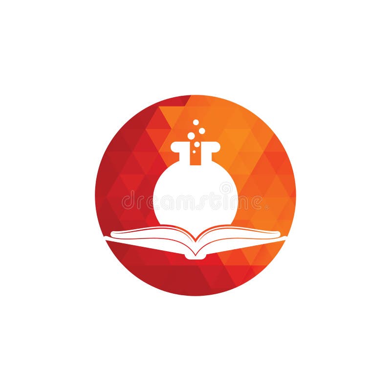 Book Lab Logo Template Design Vector. Stock Vector - Illustration of ...
