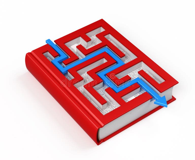 Maze Book Cover Stock Illustrations – 371 Maze Book Cover Stock ...