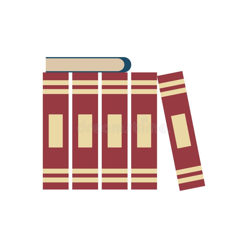 Book Learning Cover School Isolated White Design Symbol. Knowledge Book ...