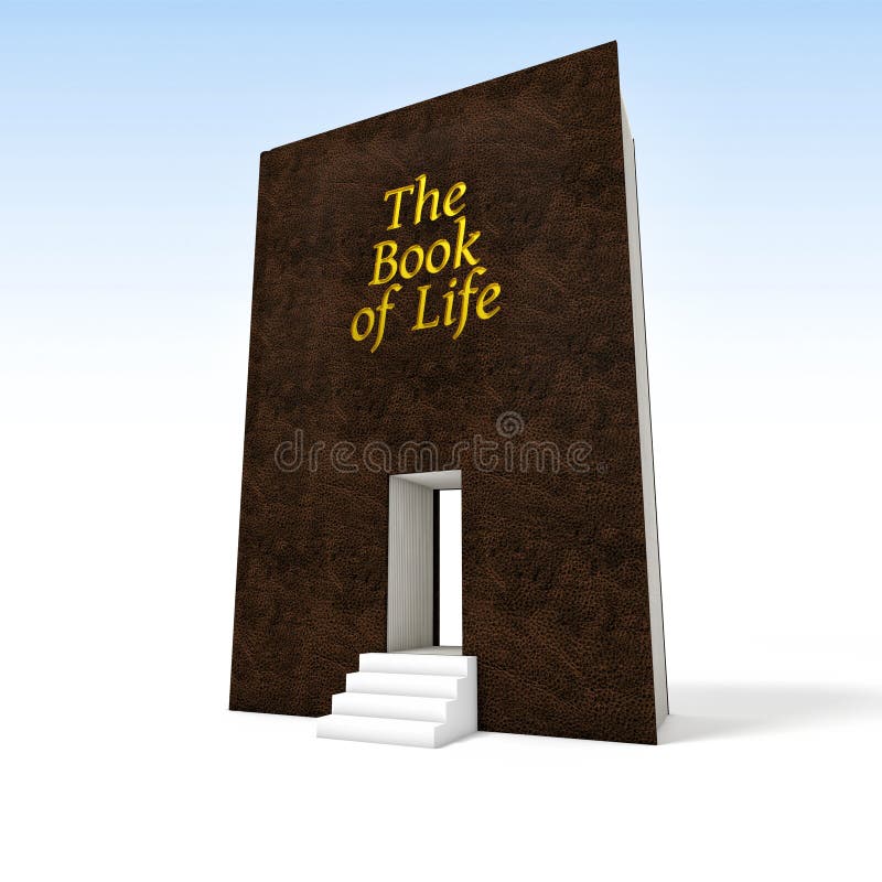 Book of life stock illustration. Illustration of entrance - 45561740