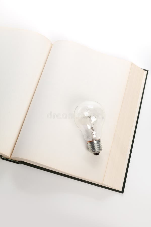 Book and light bulb stock photo. Image of creative, innovation - 135385062