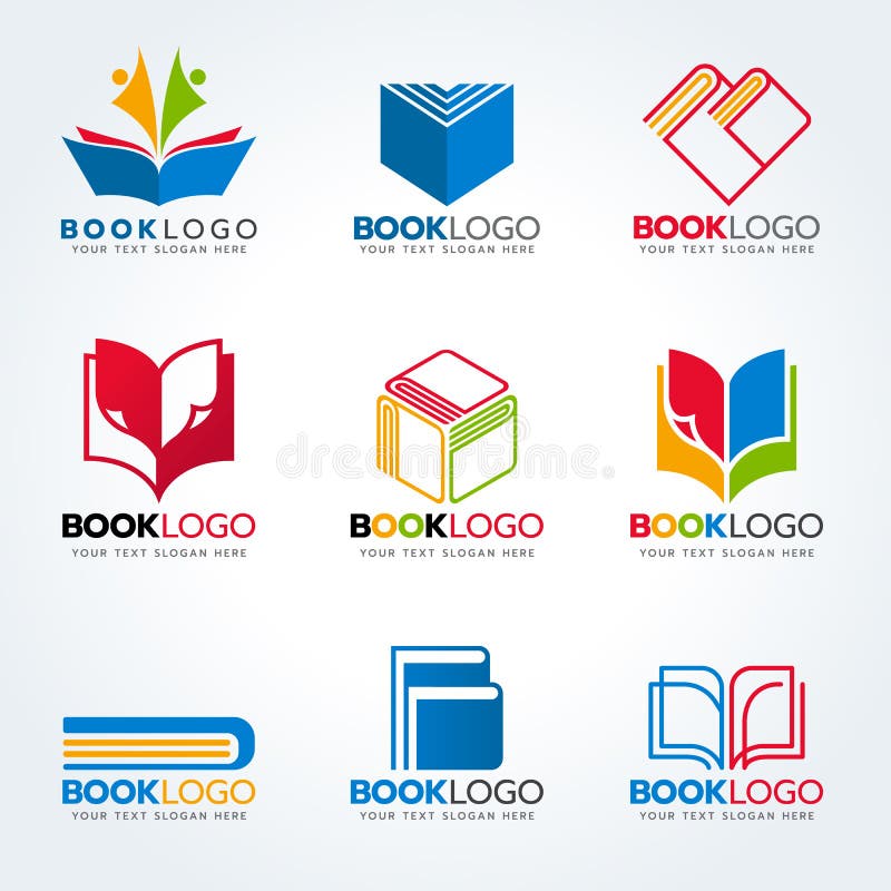 Book and sun logo stock vector. Illustration of design - 49359167