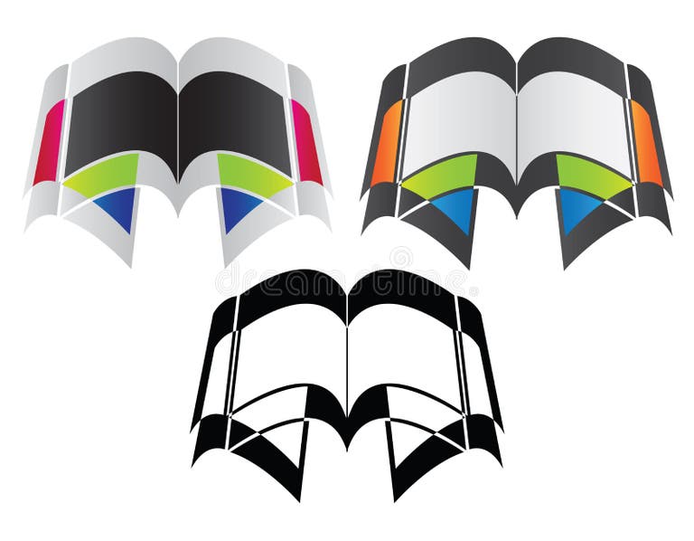 Book Icon Logos Stock Illustrations – 9,257 Book Icon Logos Stock ...