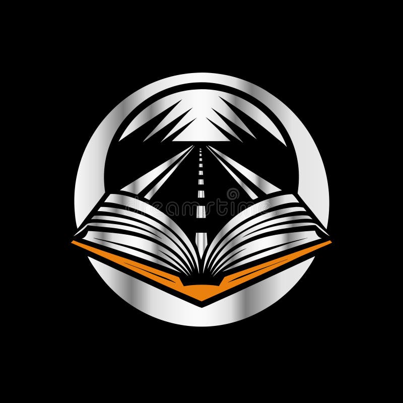 Book Reading Logo Icon Vector. Education Logo Template. Emblem Design ...