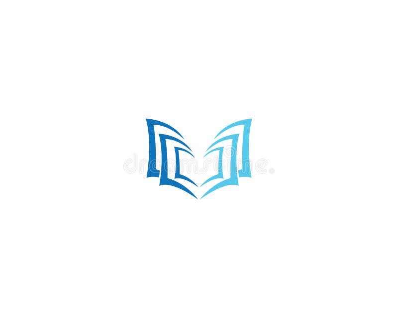 Book logo icon stock vector. Illustration of library - 161238075