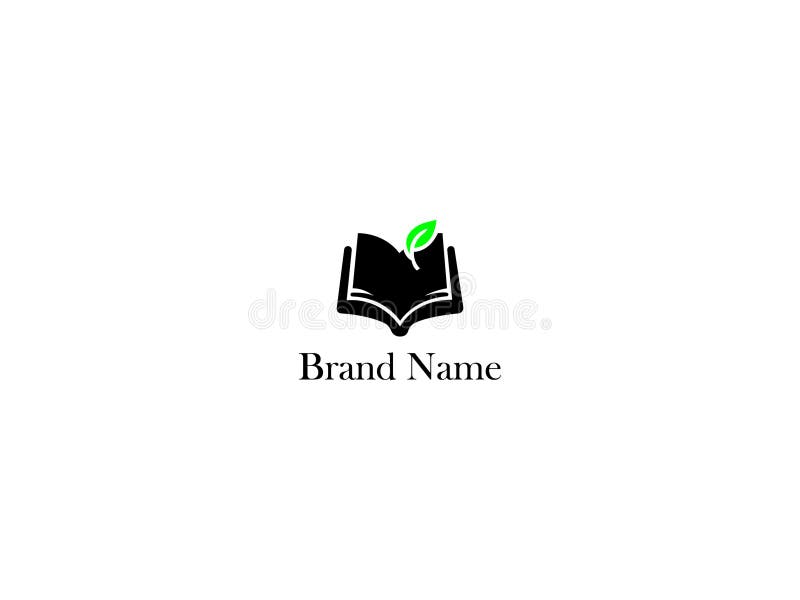 Book logo stock vector. Illustration of drawing, education - 330662307