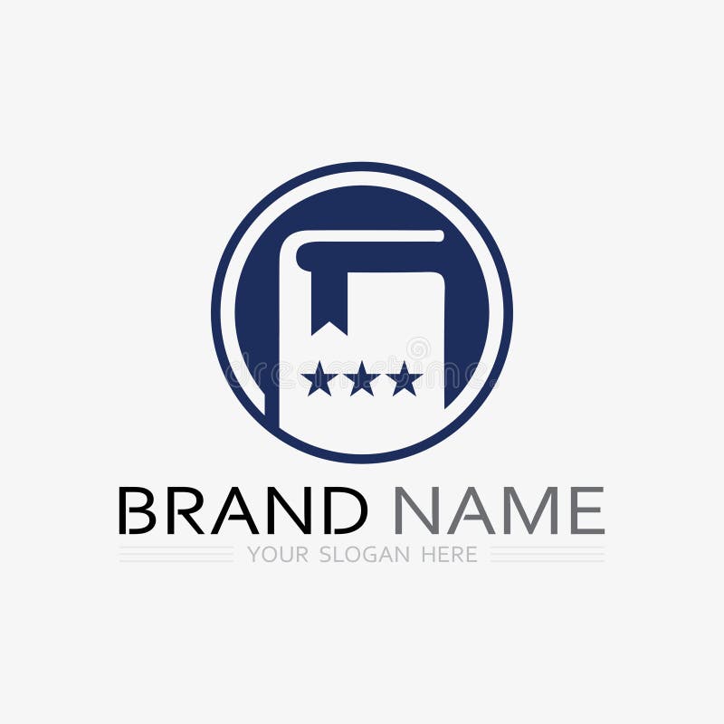 Book Logo Vector and Illustration Education Icon Stock Illustration ...