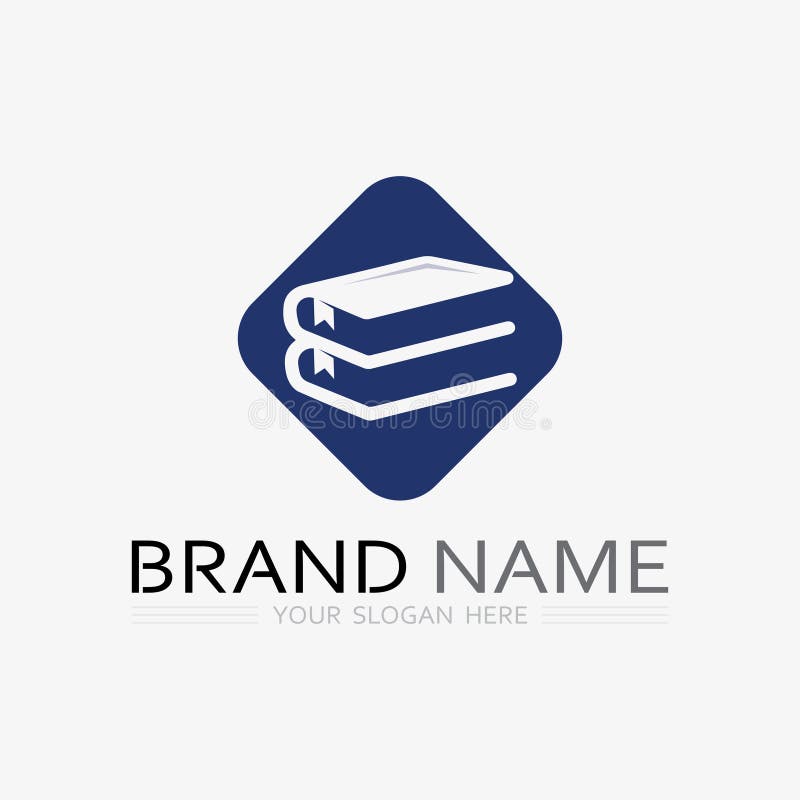 Book Logo Vector and Illustration Education Icon Stock Illustration ...