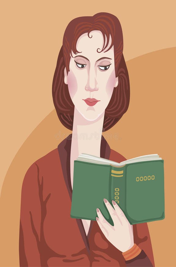 Book-lover stock vector. Illustration of read, lover, reading - 6767538