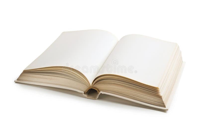 A Book Lying Open on a Table, Perfect for Use in Educational or ...