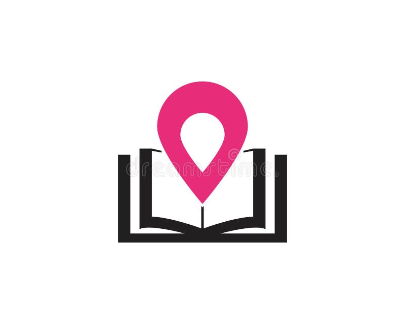 Book map icon and symbol stock vector. Illustration of sitting - 143323057