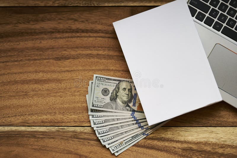 Book with money stock photo. Image of knowledge, cash - 80486408