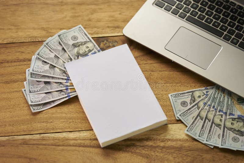 Book with money stock photo. Image of finance, franklin - 80277420