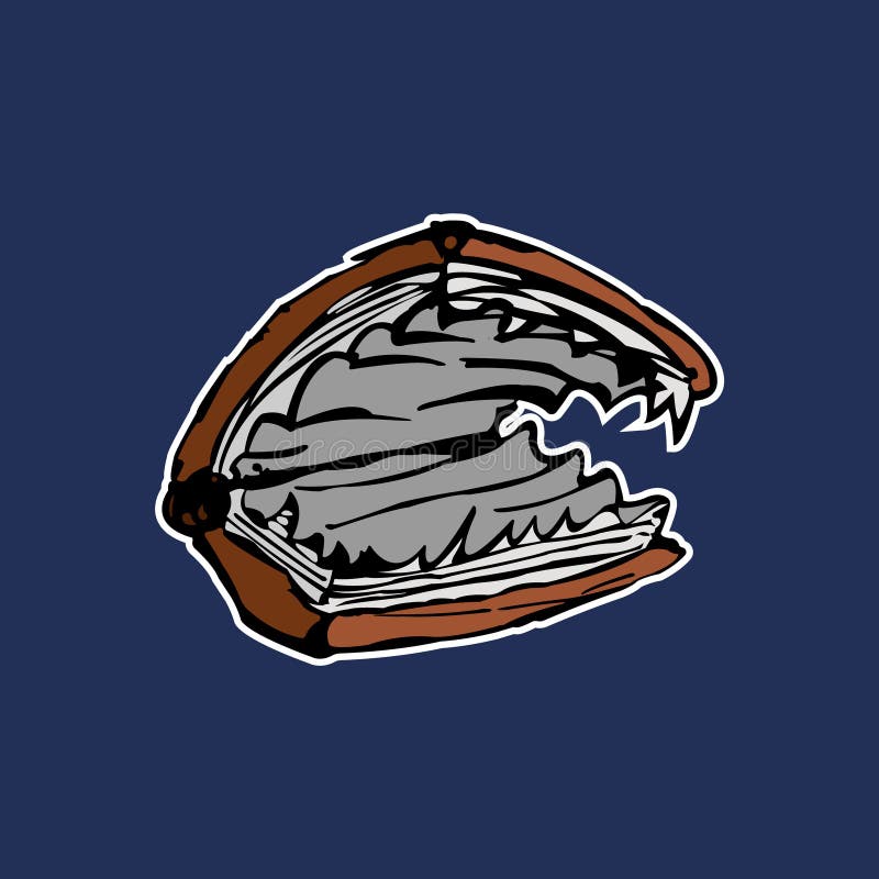 Book Monster with Open Mouth Stock Vector - Illustration of nightmare ...