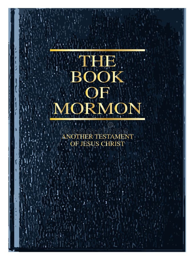 The Book of Mormon Cover Sketch Stock Illustration - Illustration of ...