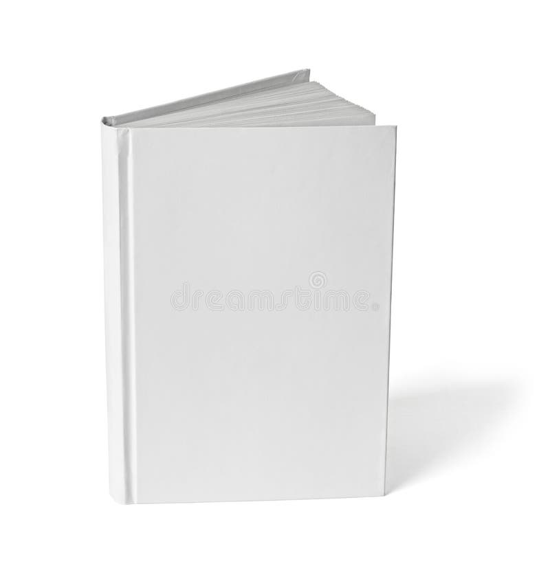 Book Notebook Textbook White Blank Paper Template Stock Photo - Image ...
