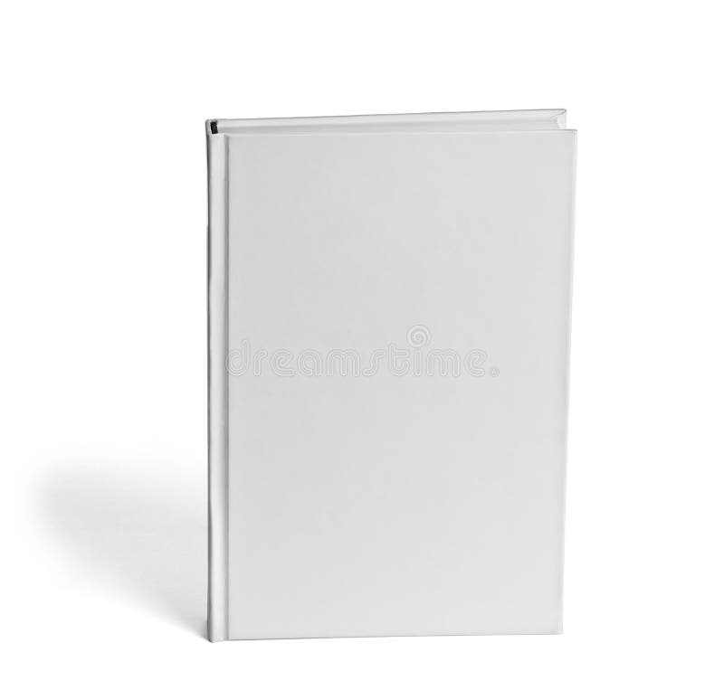 Book Notebook Textbook White Blank Paper Template Stock Photo - Image ...