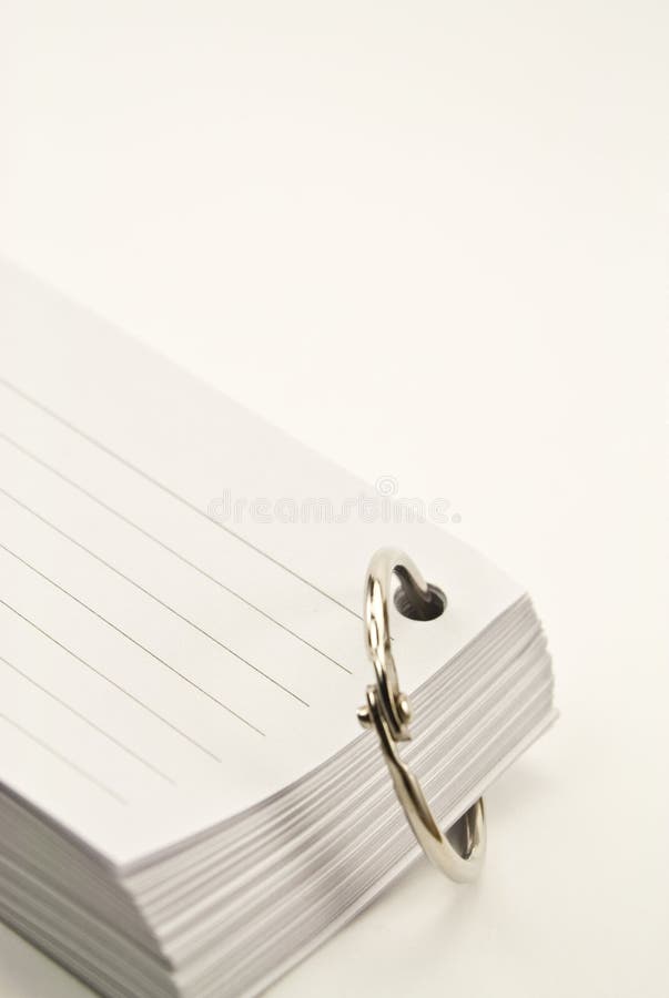 Book of Notepad with Ring Binder Stock Photo - Image of background ...