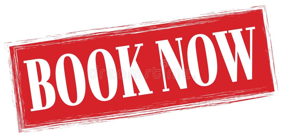 BOOK NOW Text Written on Red Stamp Sign Stock Photo - Image of banner ...