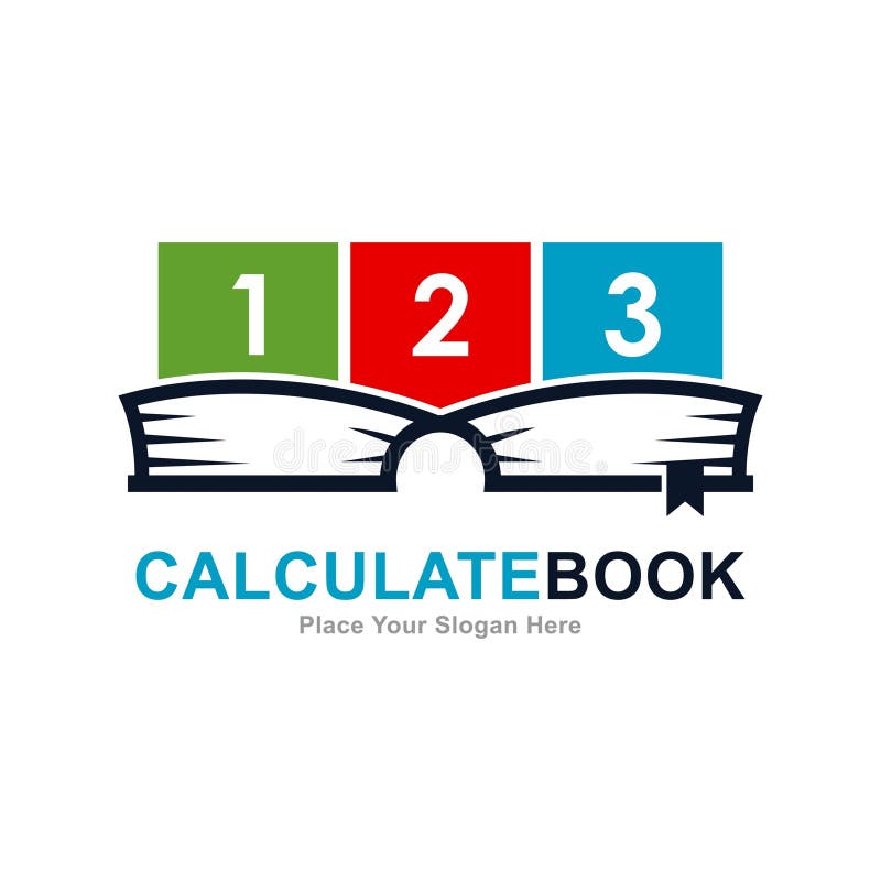 Book Number Logo Icon Vector Stock Vector - Illustration of sign ...