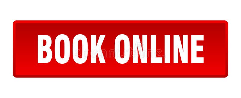 Book Online Button. Book Online Square Isolated Push Button Stock ...