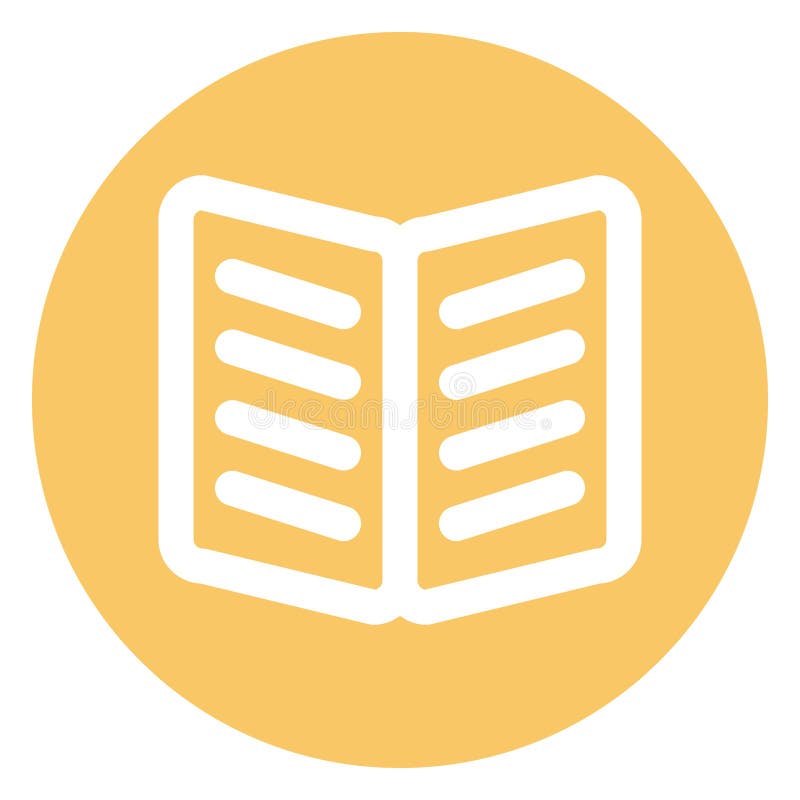 Book, Open Bold Vector Icon Which Can Be Easily Edited or Modified ...