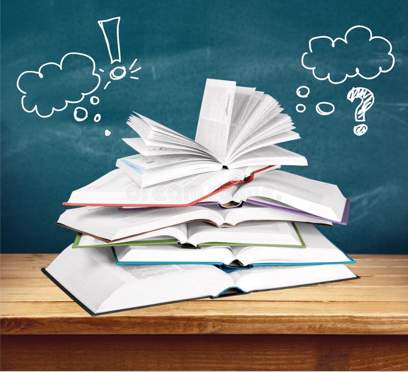 Book stock image. Image of book, paper, stack, horizontal - 58670193