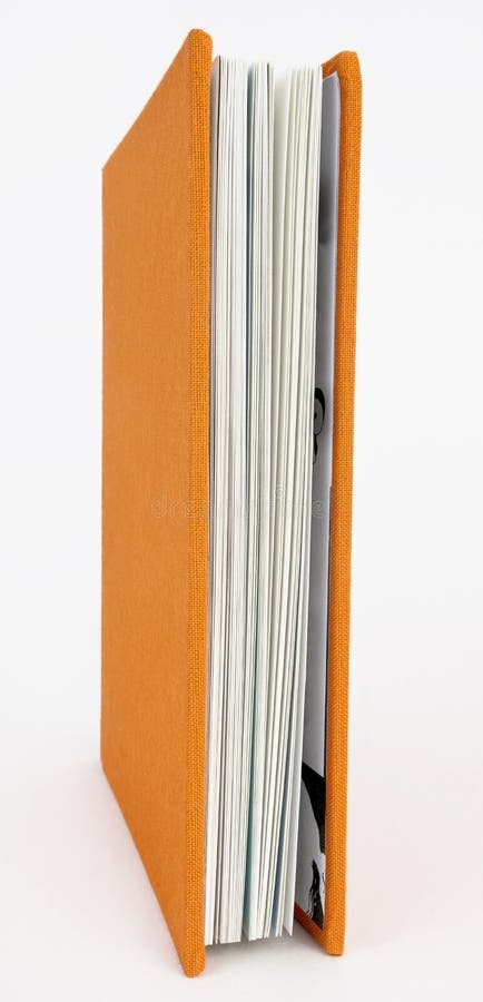 Book with Orange Cover stock photo. Image of textured - 95251352