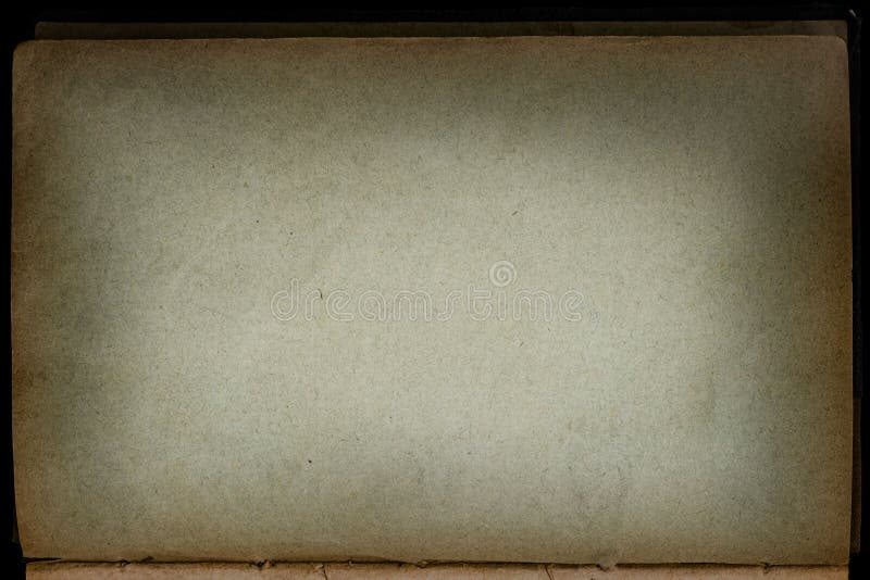 Texture of Old Yellowed Paper. Book Page. Stock Image - Image of retro ...